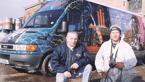 Ian's fantasy vans turn heads | theforestreview.co.uk