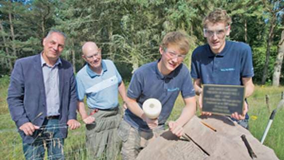 Colliery memorial ready for Heritage Day unveiling | theforestreview.co.uk
