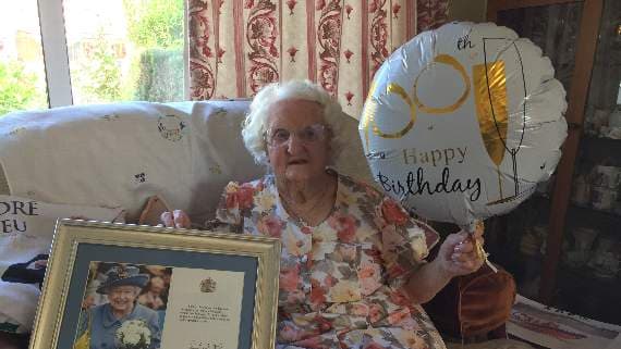 Mary marks century with SARA fundraiser | theforestreview.co.uk