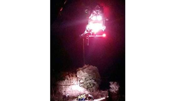 Cliff fall victim thanks lifesavers | theforestreview.co.uk