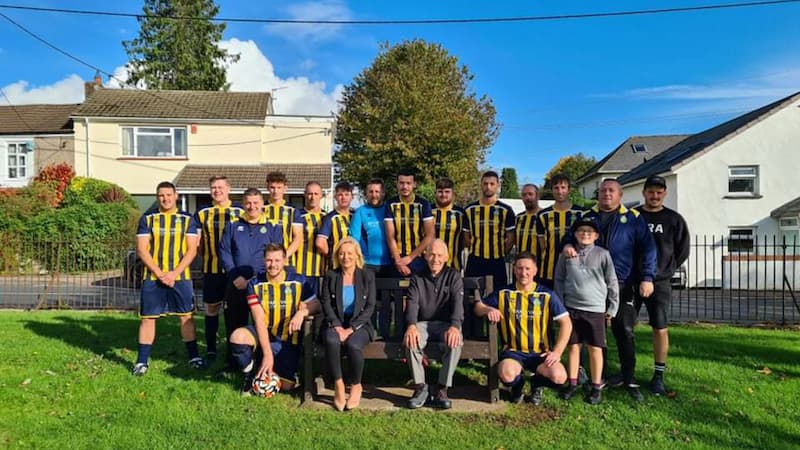 New bench and new kit for Tidenham | theforestreview.co.uk