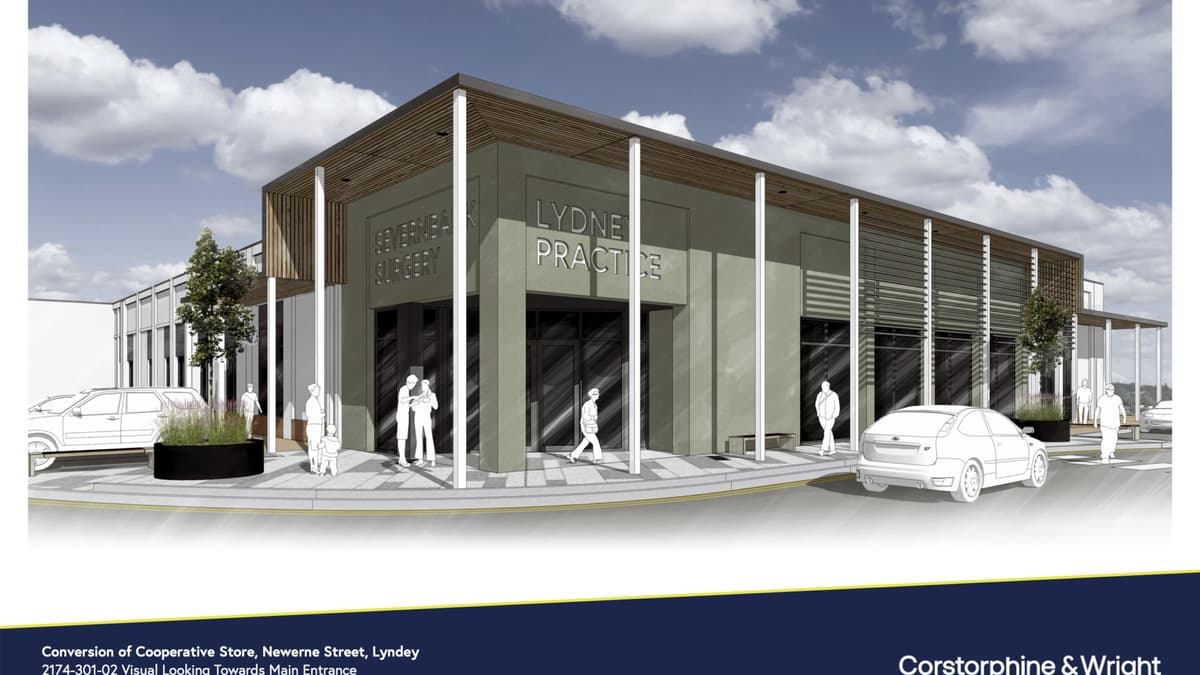 Medical centre plan for Lydney at former Co-op | theforestreview.co.uk