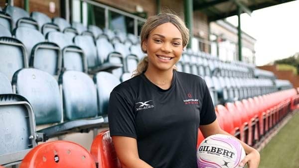 England netball call-up for former Hartpury student Paige Reed ...