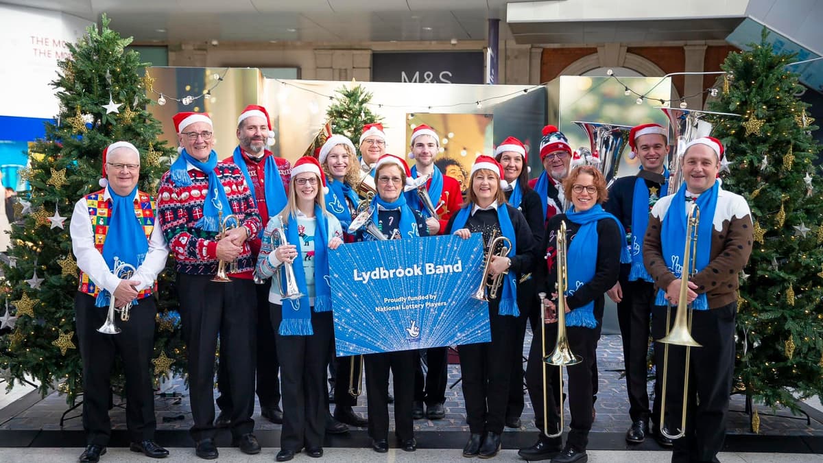 Lydbrook Band scores a hit with National Lottery Christmas advert ...