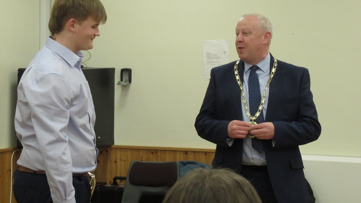 Cornet whizz Connor Edwards awarded £1,000 Forest Singers Bursary ...