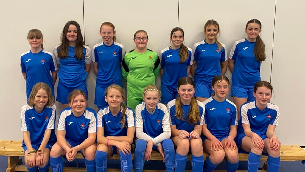 Girl footballers do school proud | theforestreview.co.uk