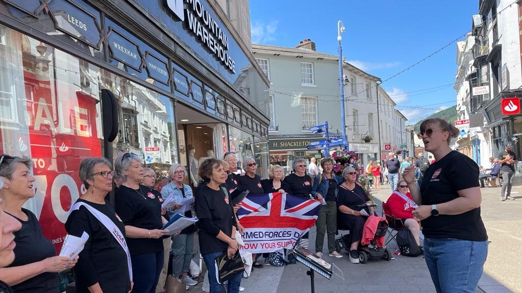 SSAFA hitting the right notes in Monmouthshire | theforestreview.co.uk