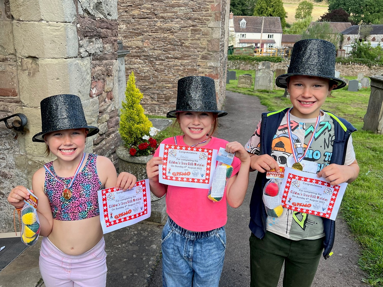 Circus skills workshop raises funds for Longhope church tower appeal ...