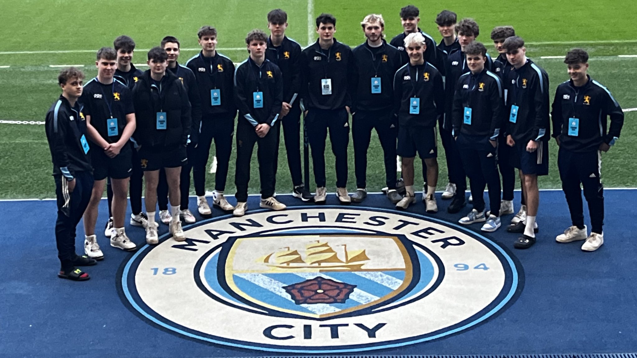 School team prep and Pep at Mnchester City FC | theforestreview.co.uk