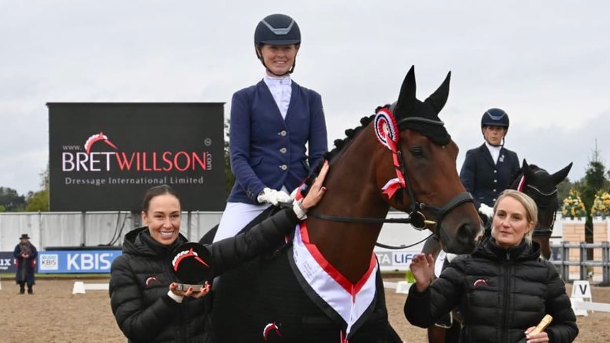 Horse rider Bryony scores British Dressage titles hat-trick | theforestreview.co.uk