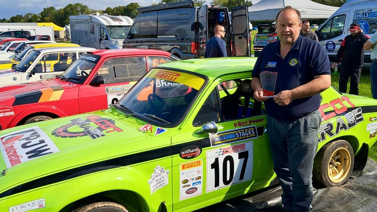 Farmer's Hills Ford rally support honoured ahead of Wyedean Stages ...