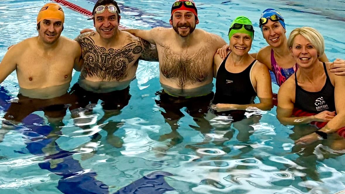 Tri club make big charity splash in the pool | theforestreview.co.uk