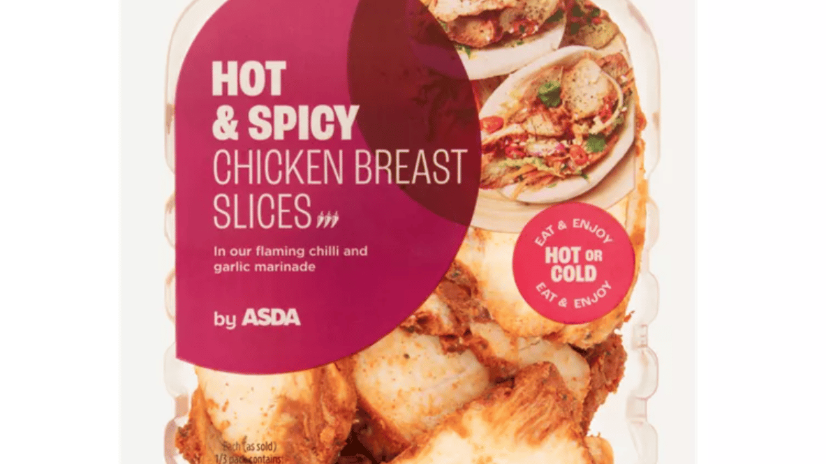 Asda recalls chicken product due to incorrect use-by-date ...